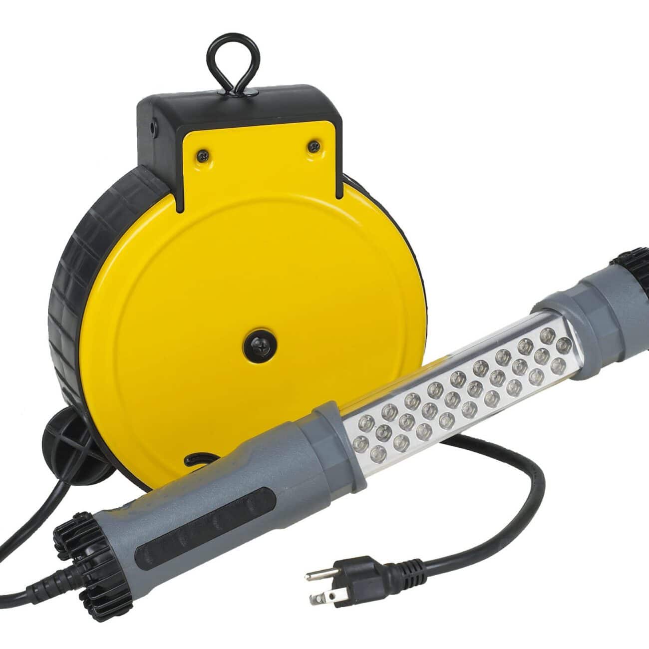 30' Pro-Grade Retractable Cord Reel with LED Light - 3230SMS