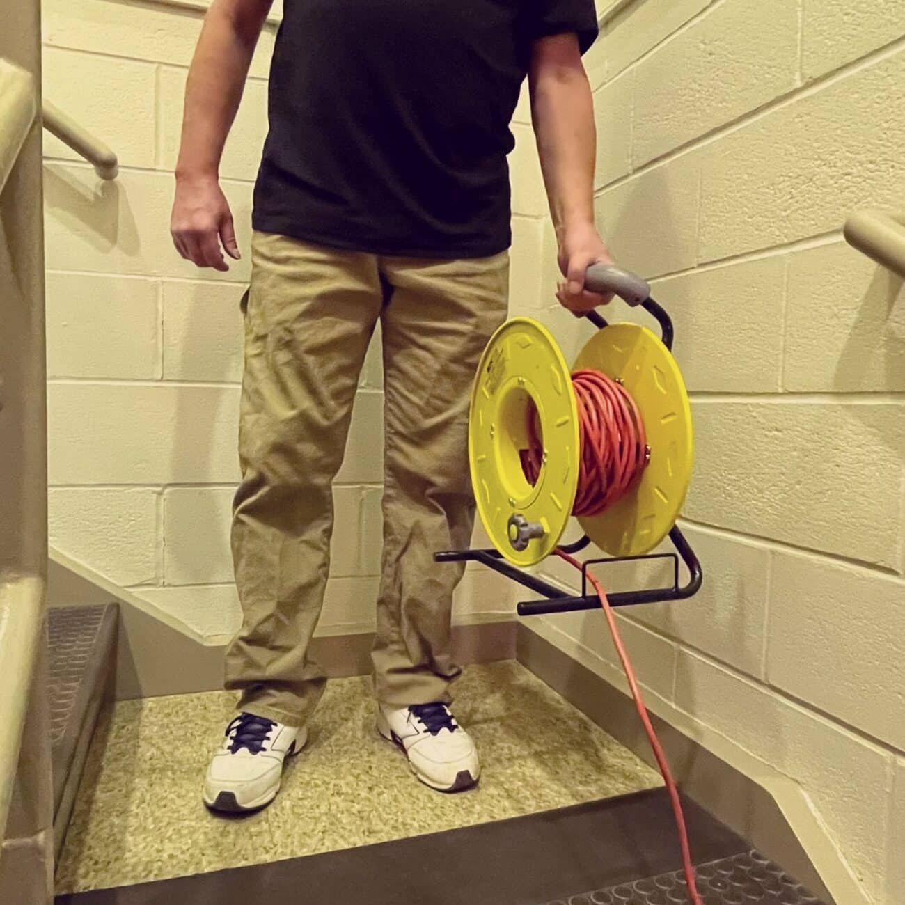 100' Heavy Duty Professional Cord Storage Reel - 7100CC