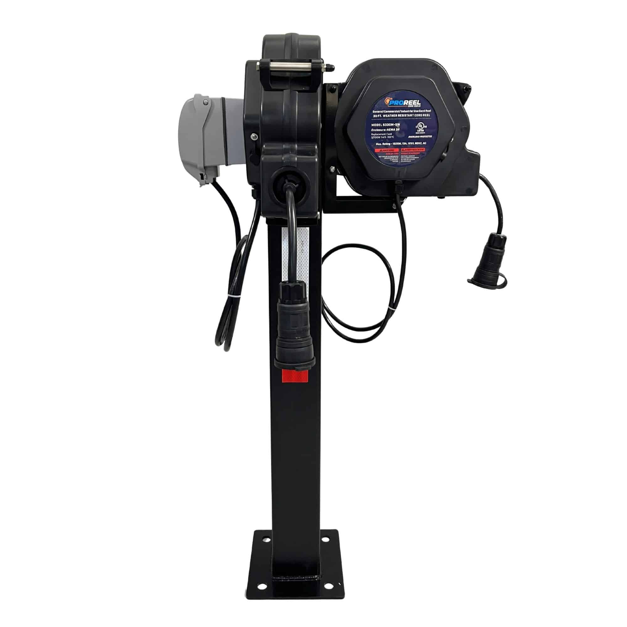 Outdoor Dual Extension Cord Reel System – 30 ft ProReel