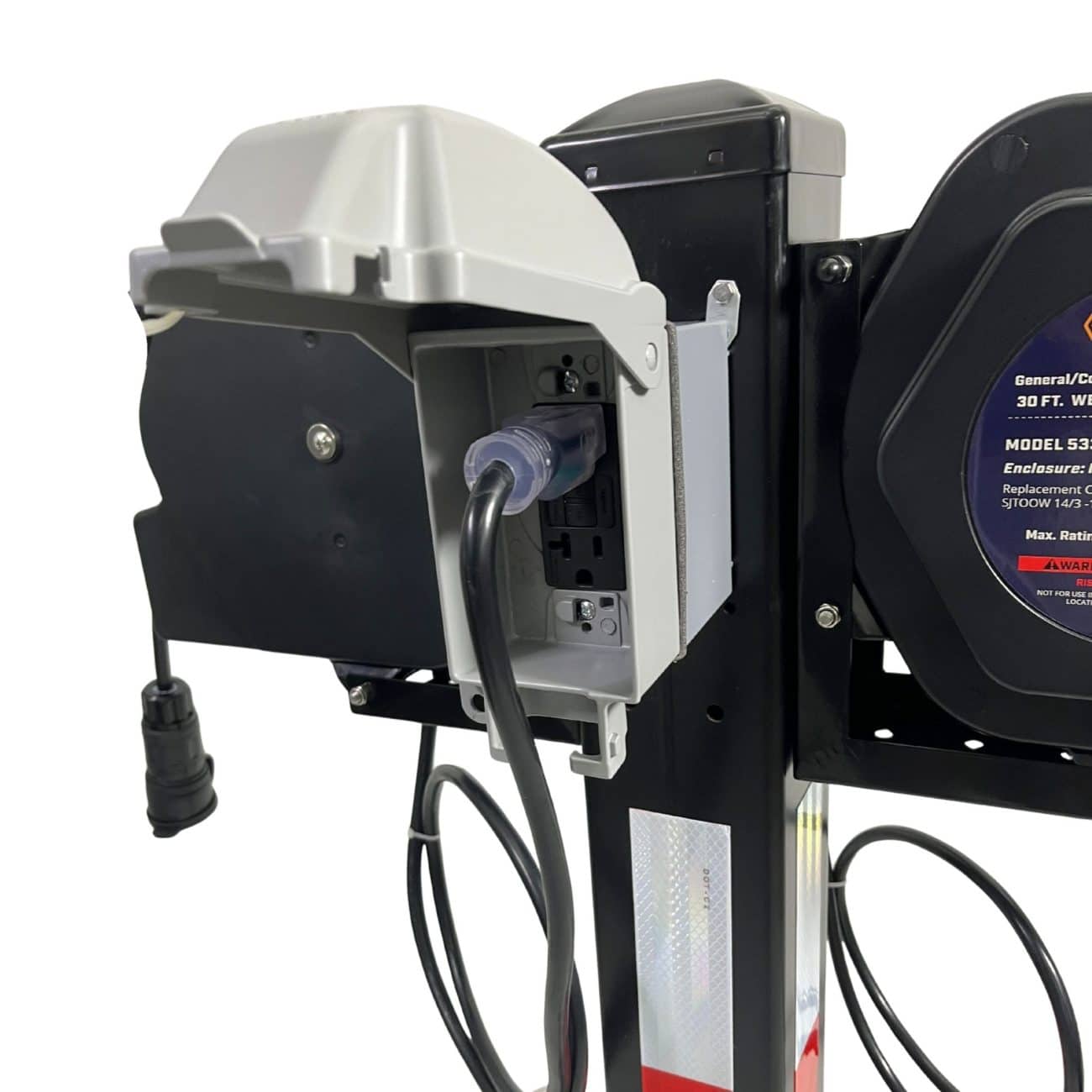 Outdoor Dual Extension Cord Reel System – 30 ft ProReel