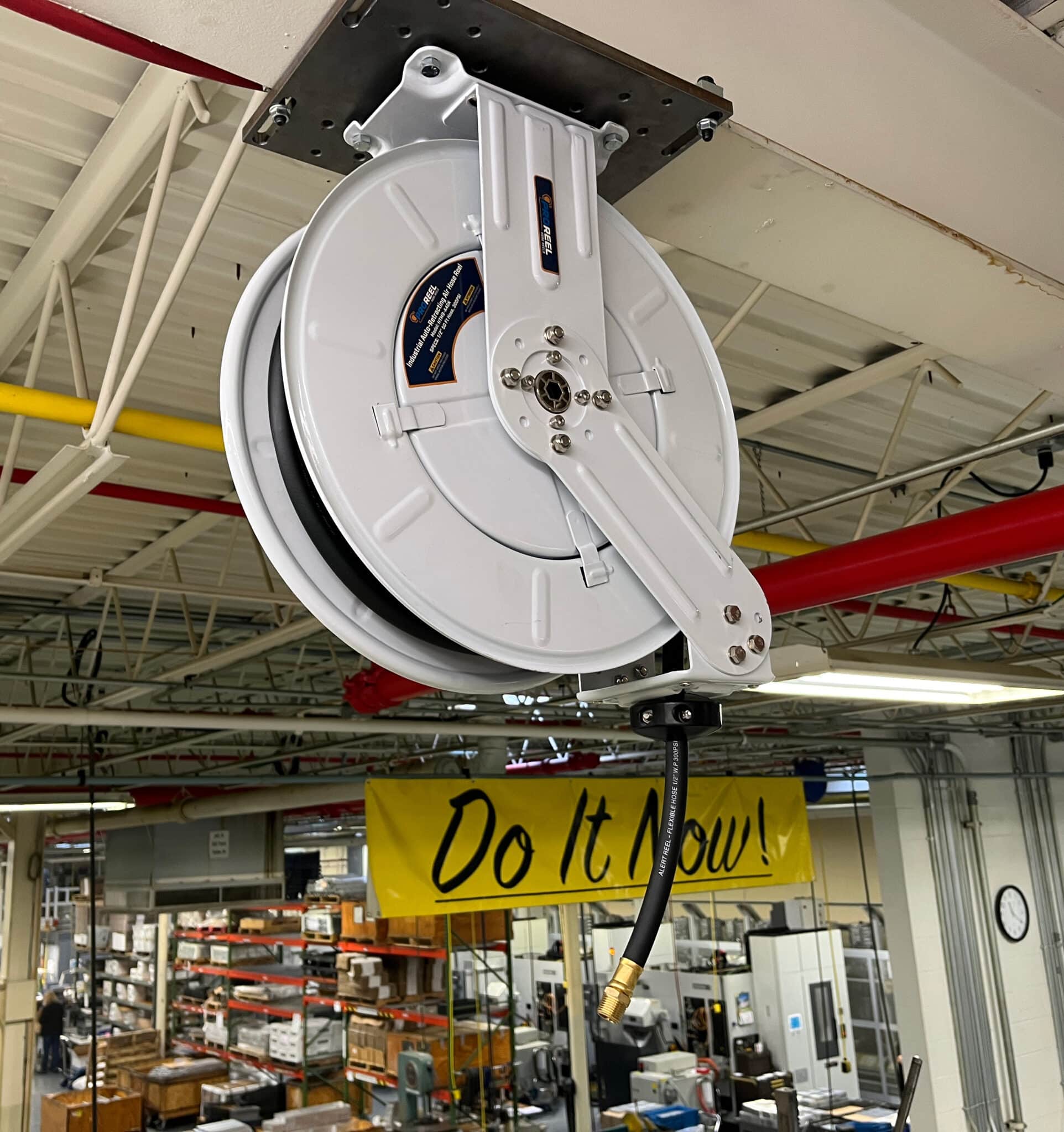 50' Industrial Air Hose Reel - SKU HTM9-A40K