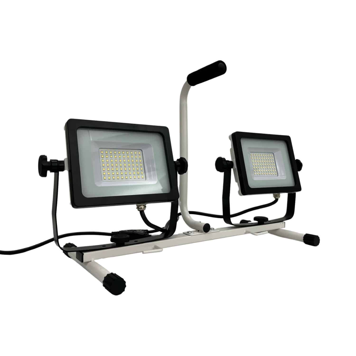 6' Twin LED 10000 Lumen Tripod Flood Light - LF168ST