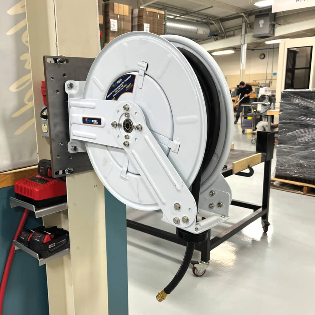 50' Industrial Air Hose Reel - SKU HTM9-A40K