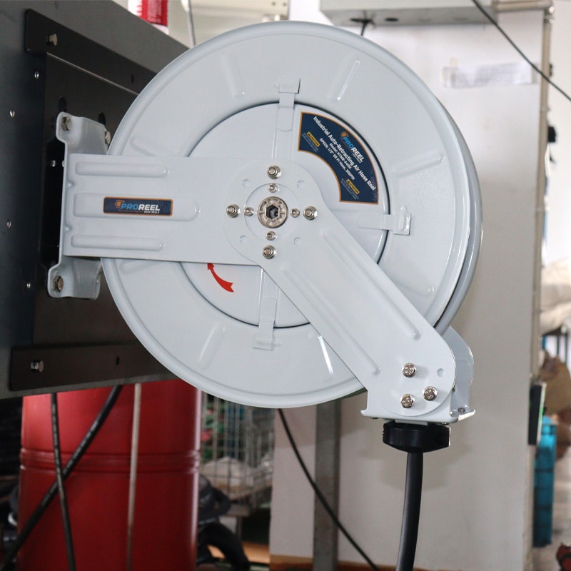 50' Industrial Air Hose Reel - SKU HTK9-A30K